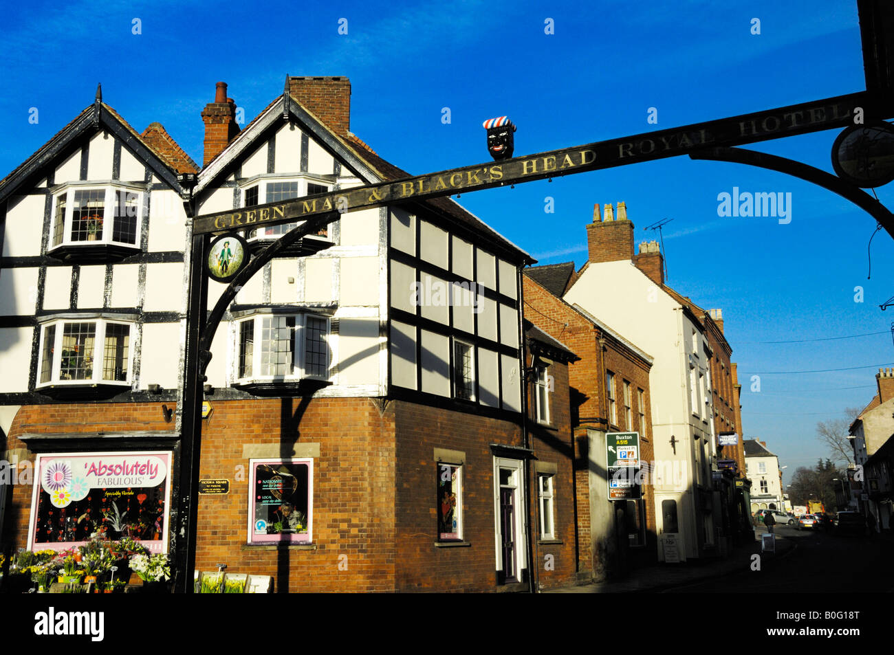 Ashbourne Derbyshire FOR EDITORIAL USE ONLY Stock Photo - Alamy