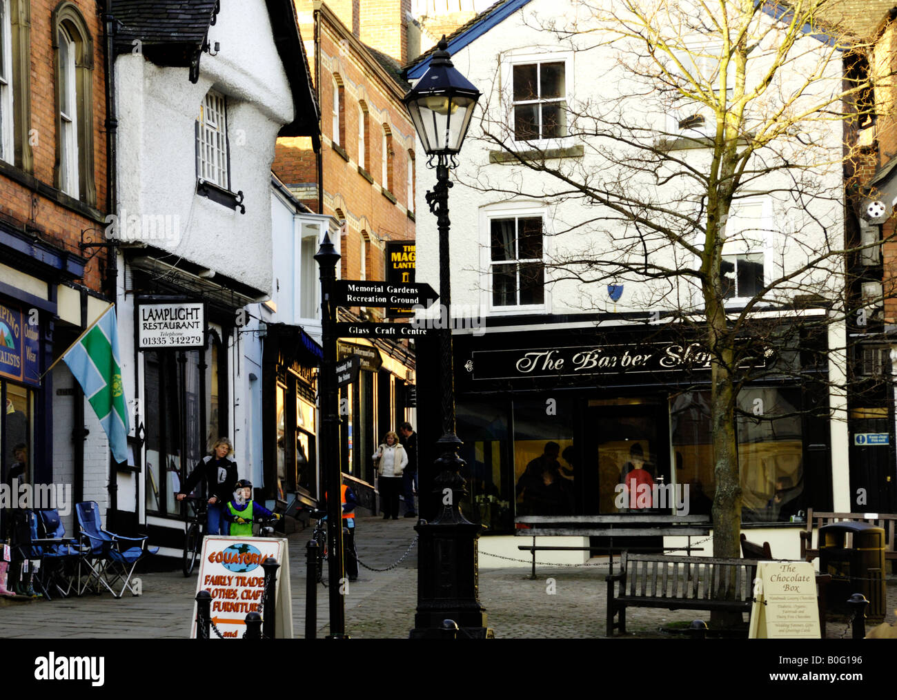 Ashbourne Derbyshire FOR EDITORIAL USE ONLY Stock Photo - Alamy