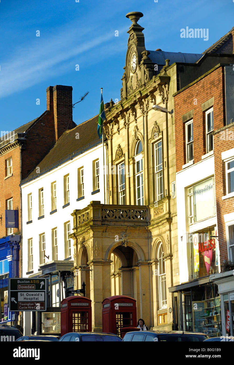 Ashbourne Derbyshire FOR EDITORIAL USE ONLY Stock Photo - Alamy