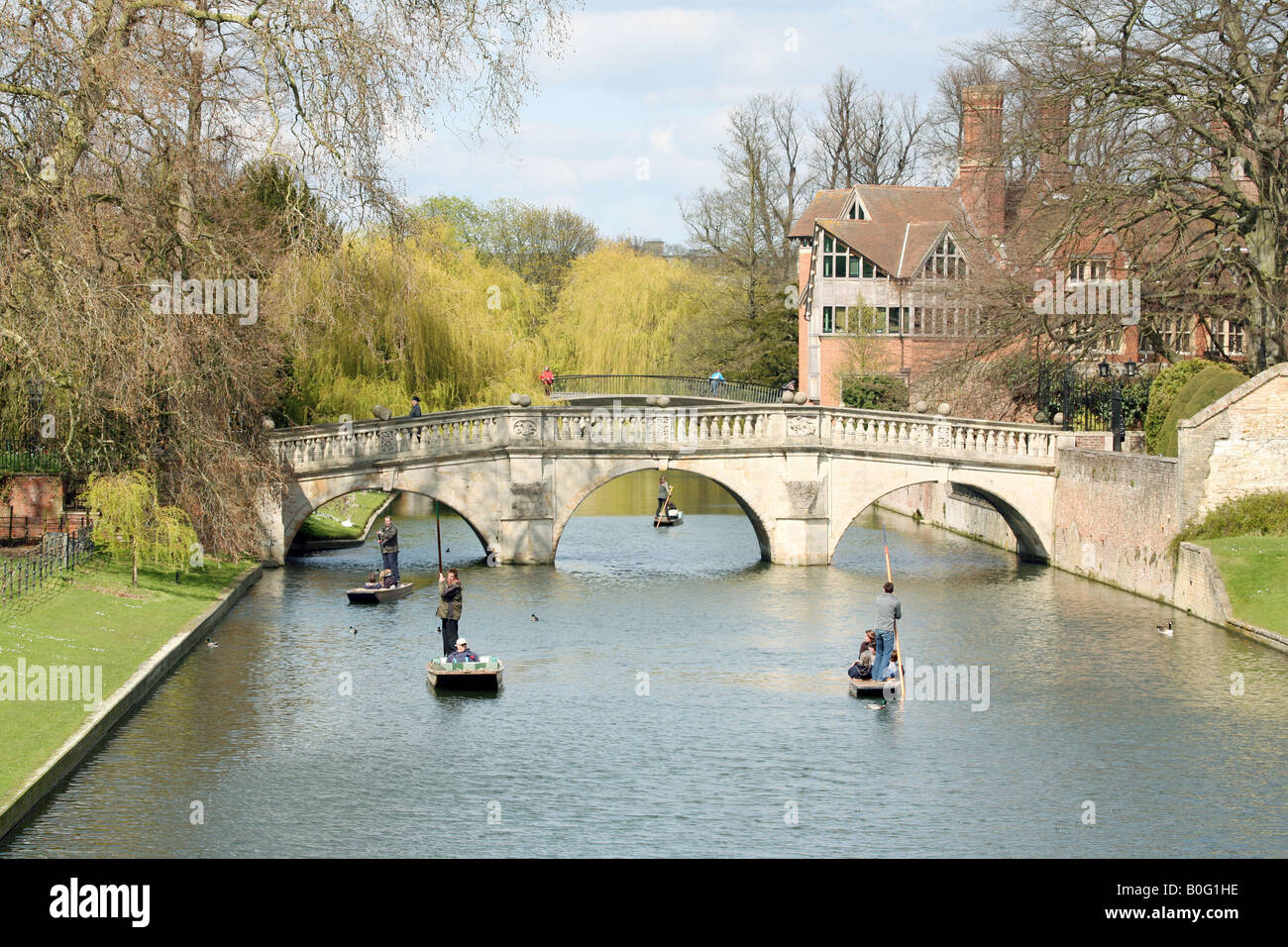 Clare bridge cambridge hi-res stock photography and images - Alamy