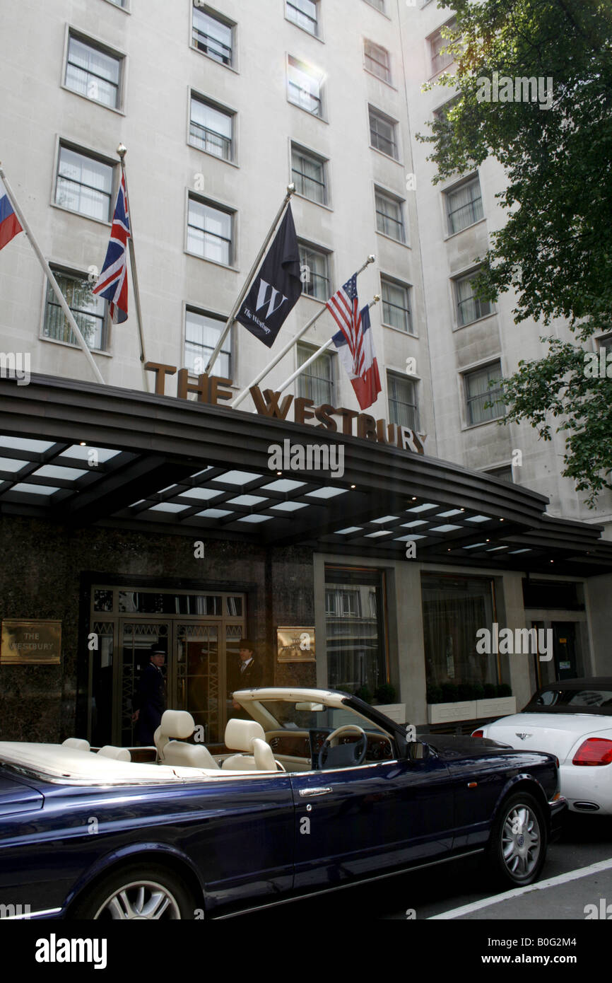 westbury hotel london england uk 2008 Stock Photo - Alamy
