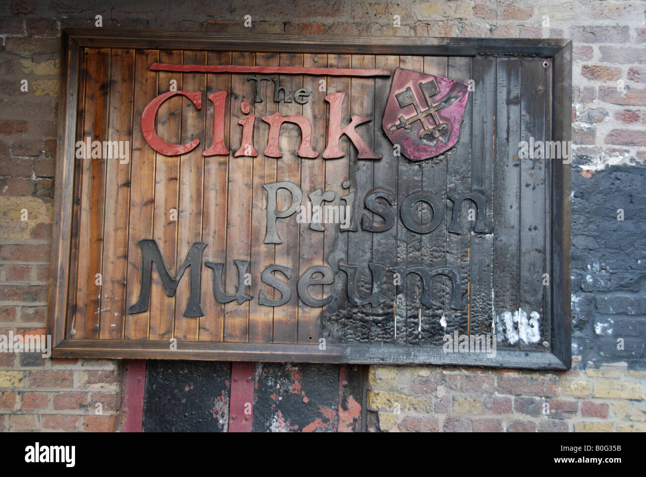 The Clink Prison Museum in Clink Street London SE1 England Stock Photo ...