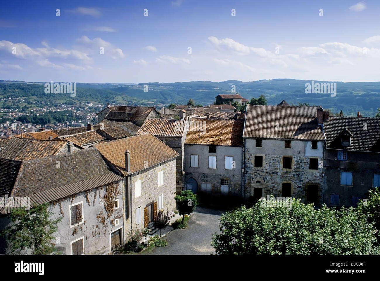 france lot capdenac lot valley midi pyrenees europe Stock Photo - Alamy