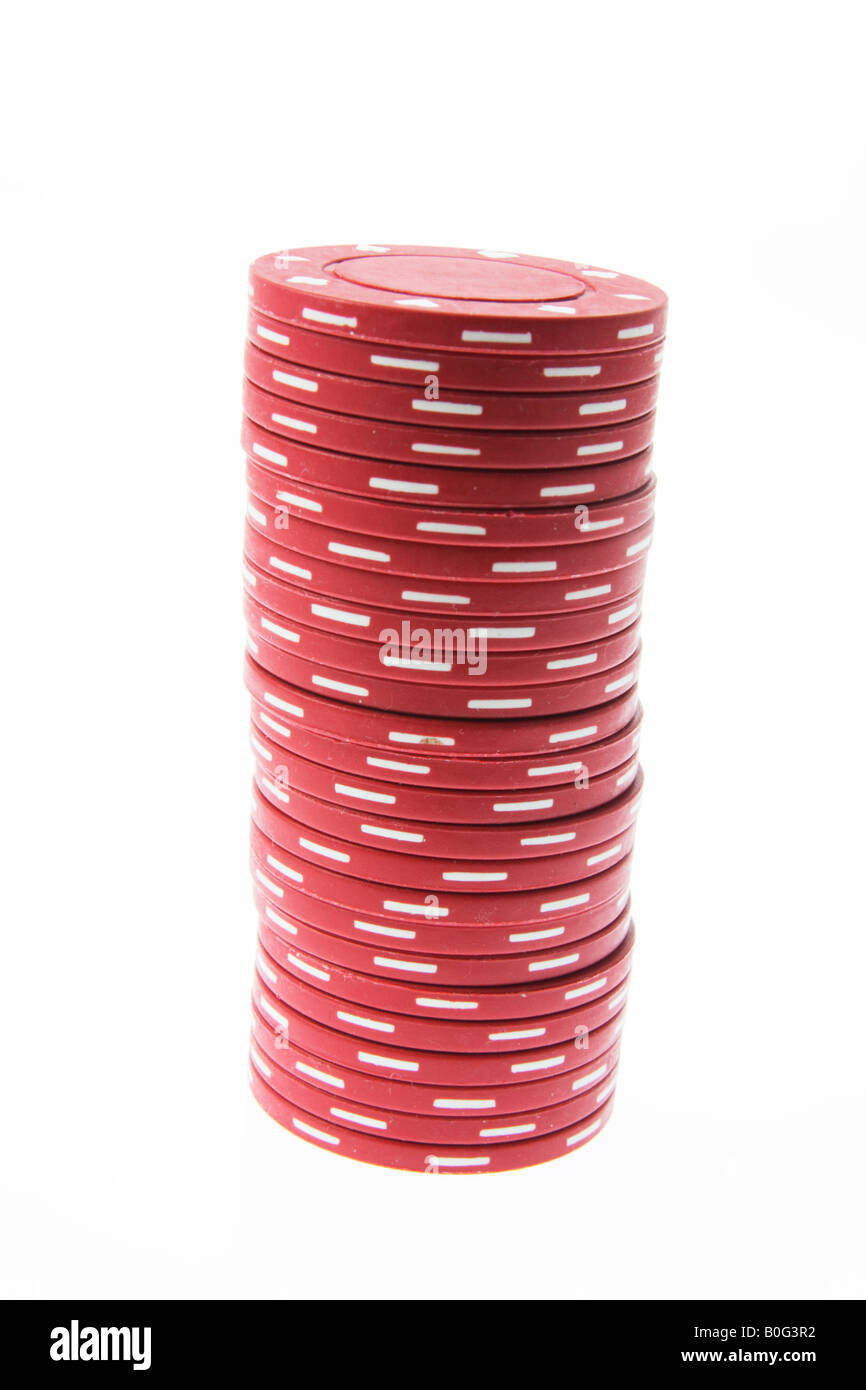 Stack of Poker Chips Stock Photo - Alamy