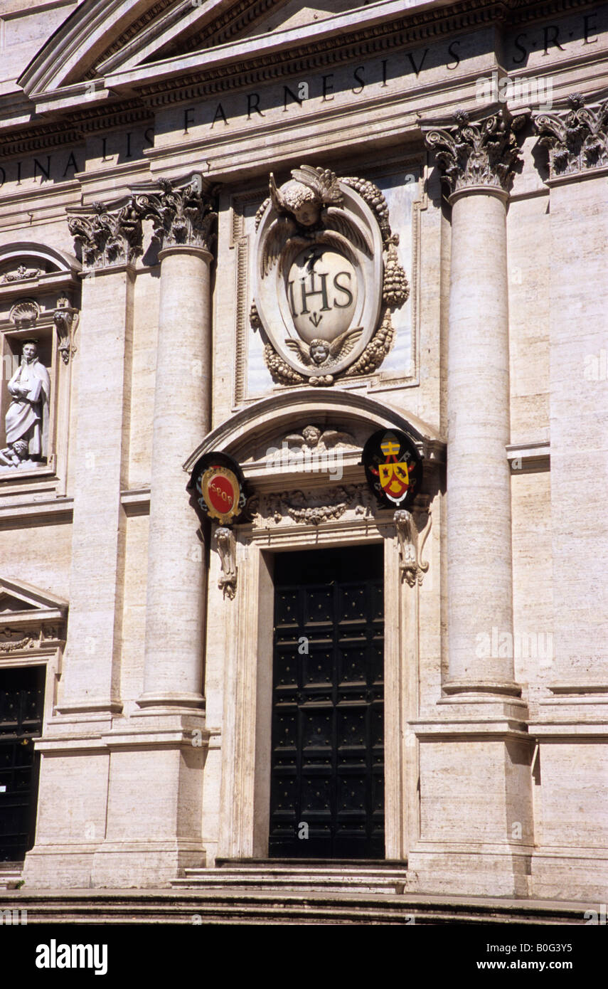 Chiesa del Gesu, Rome, Lazio, Italy Stock Photo - Alamy