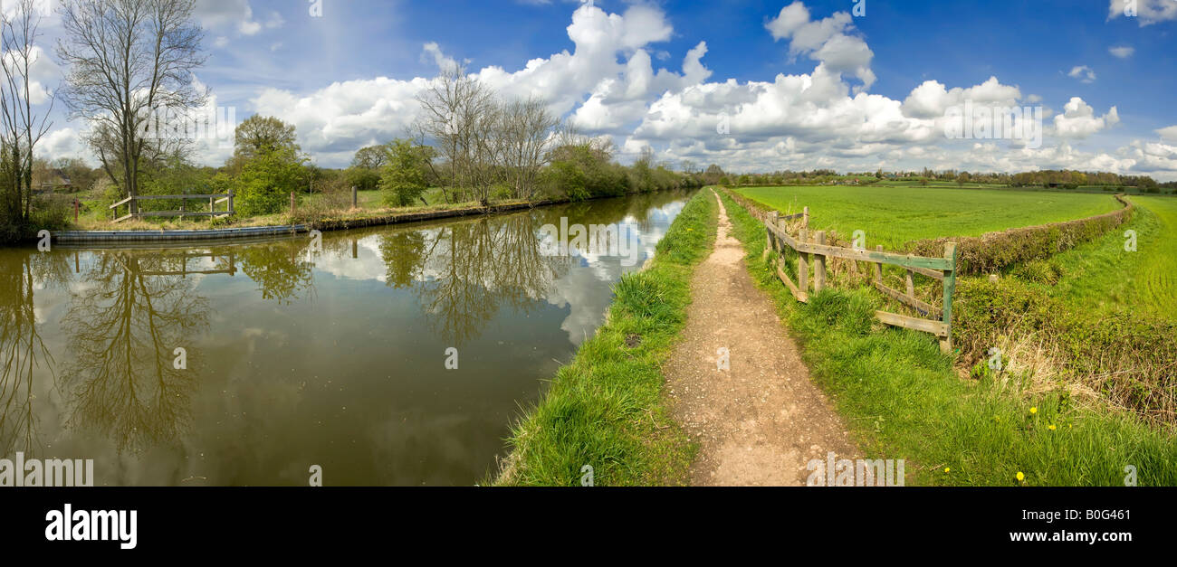 Knowle locks on the grand union canal warwickshire midlands england uk ...