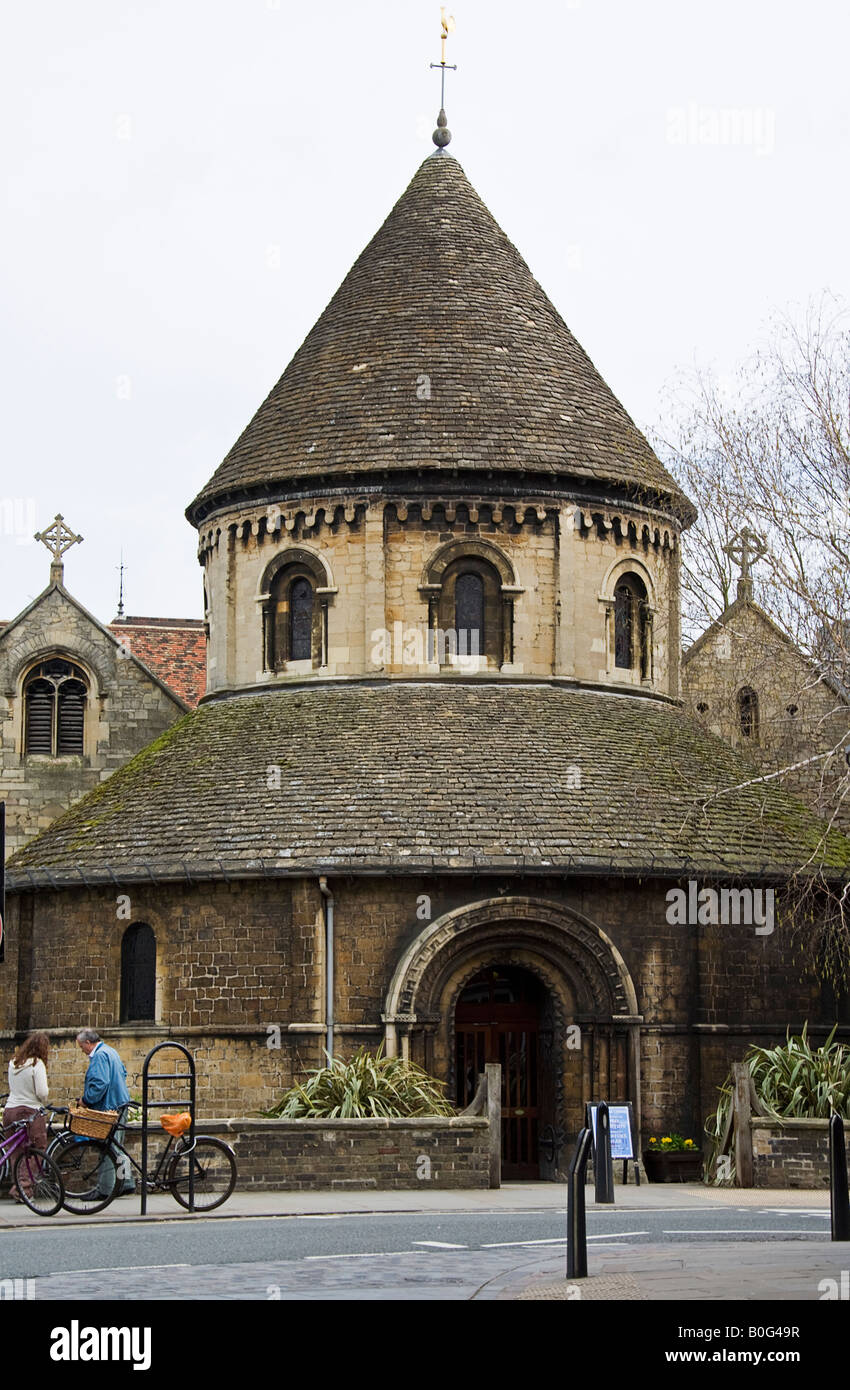 The Holy Sepulchre, the round Church Cambridge Stock Photo - Alamy