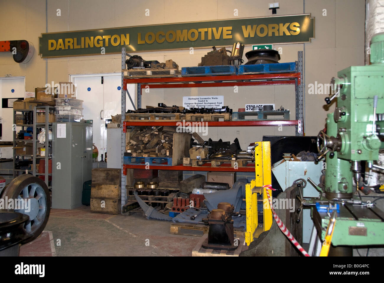 Darlington Locomotive Works, Darlington, UK Stock Photo - Alamy