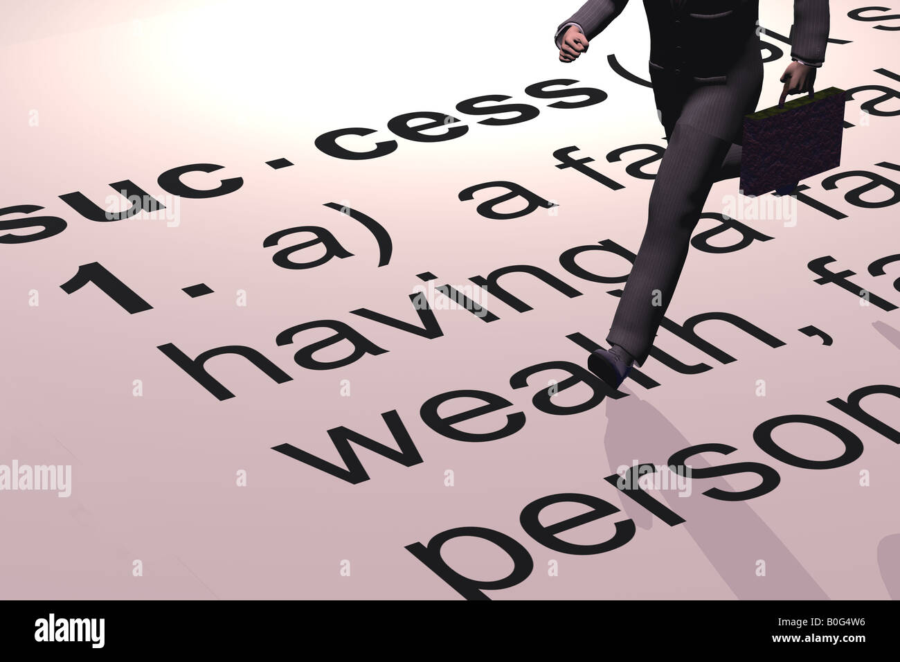 Businessman dictionary definition hi-res stock photography and images ...