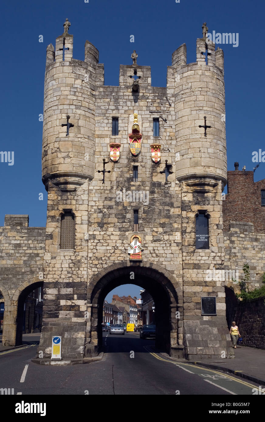 Micklegate Bar York, Yorkshire, England, UK Stock Photo - Alamy
