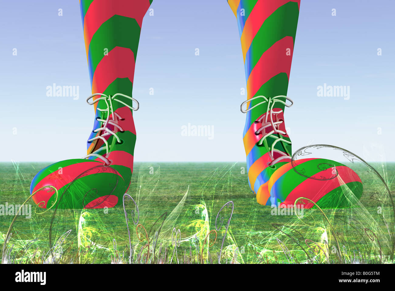 Clown feet hi-res stock photography and images - Alamy