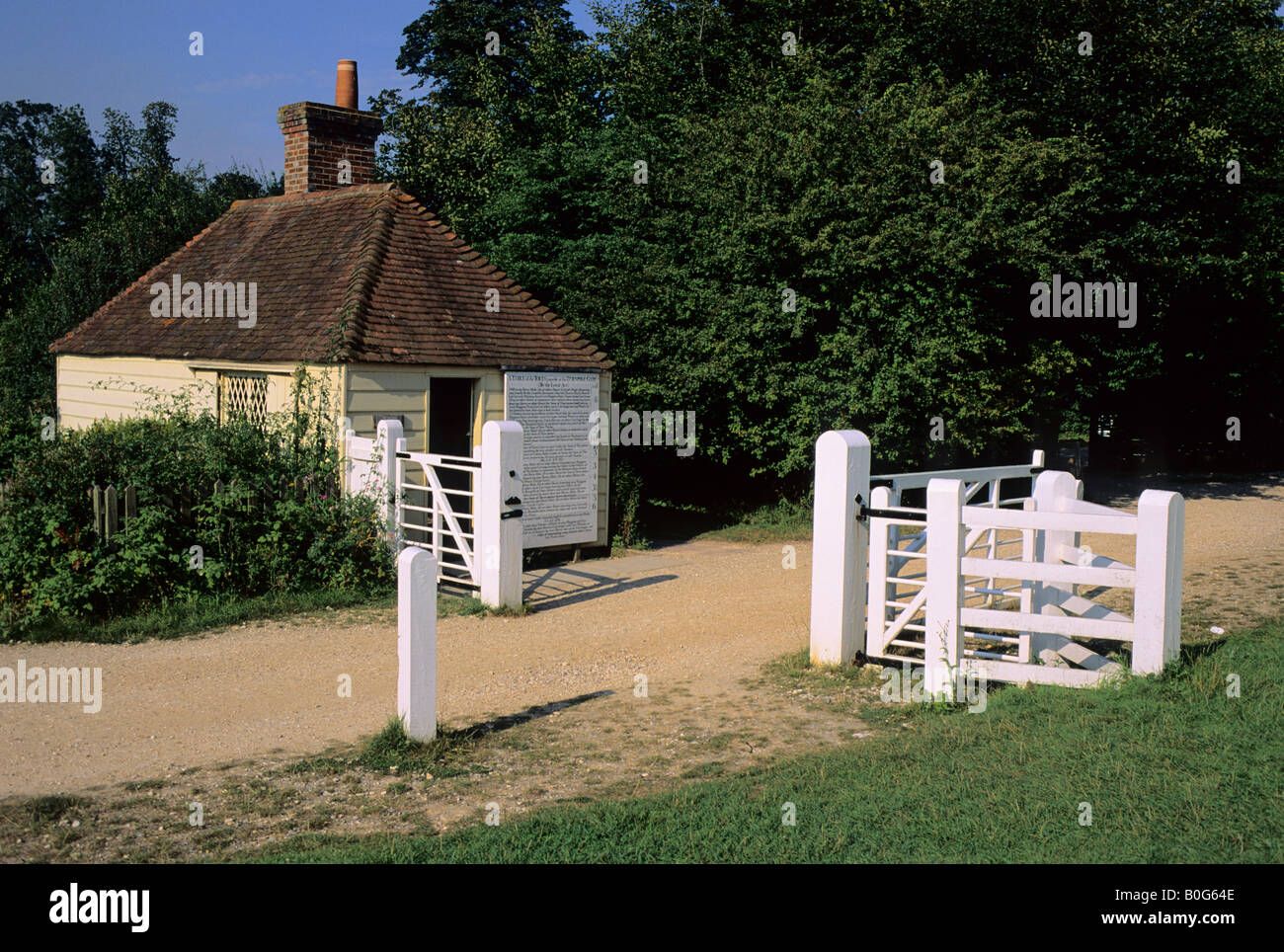 Tollgate and cottage, Weald and Downland Open Air Museum, Singleton ...