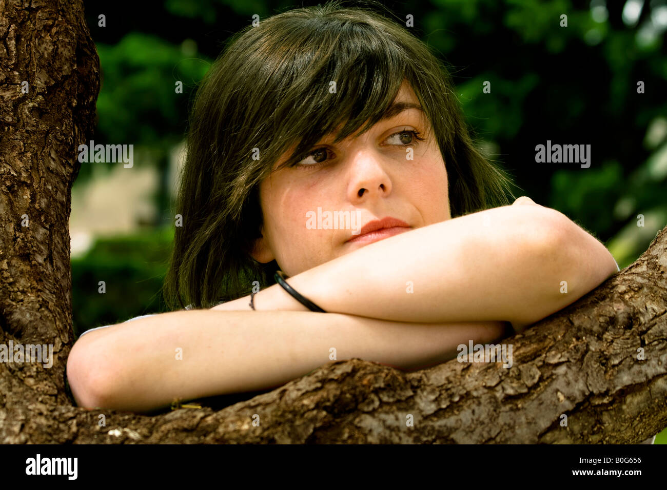 beautiful girl portrait Stock Photo - Alamy