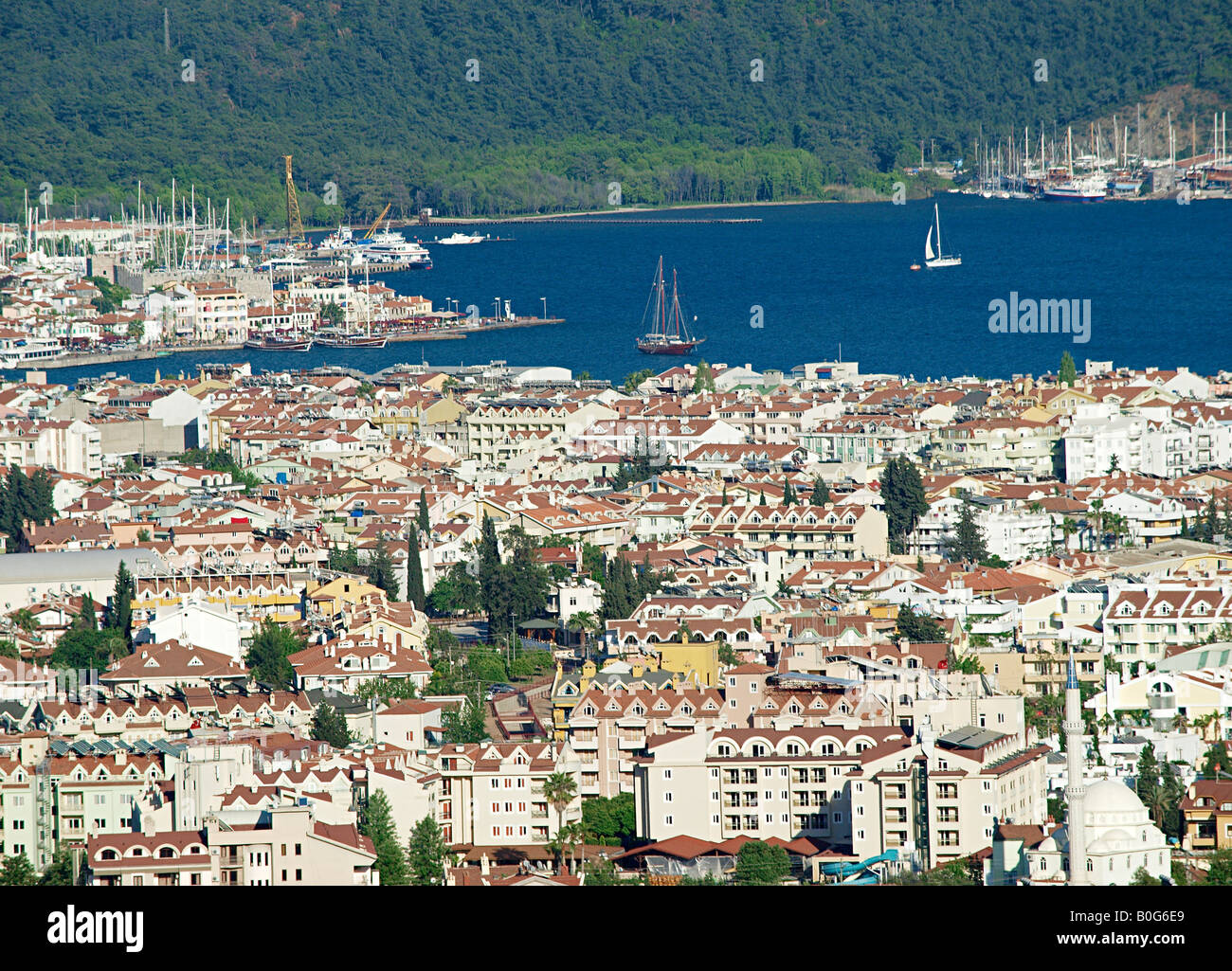 Mugla houses hi-res stock photography and images - Alamy