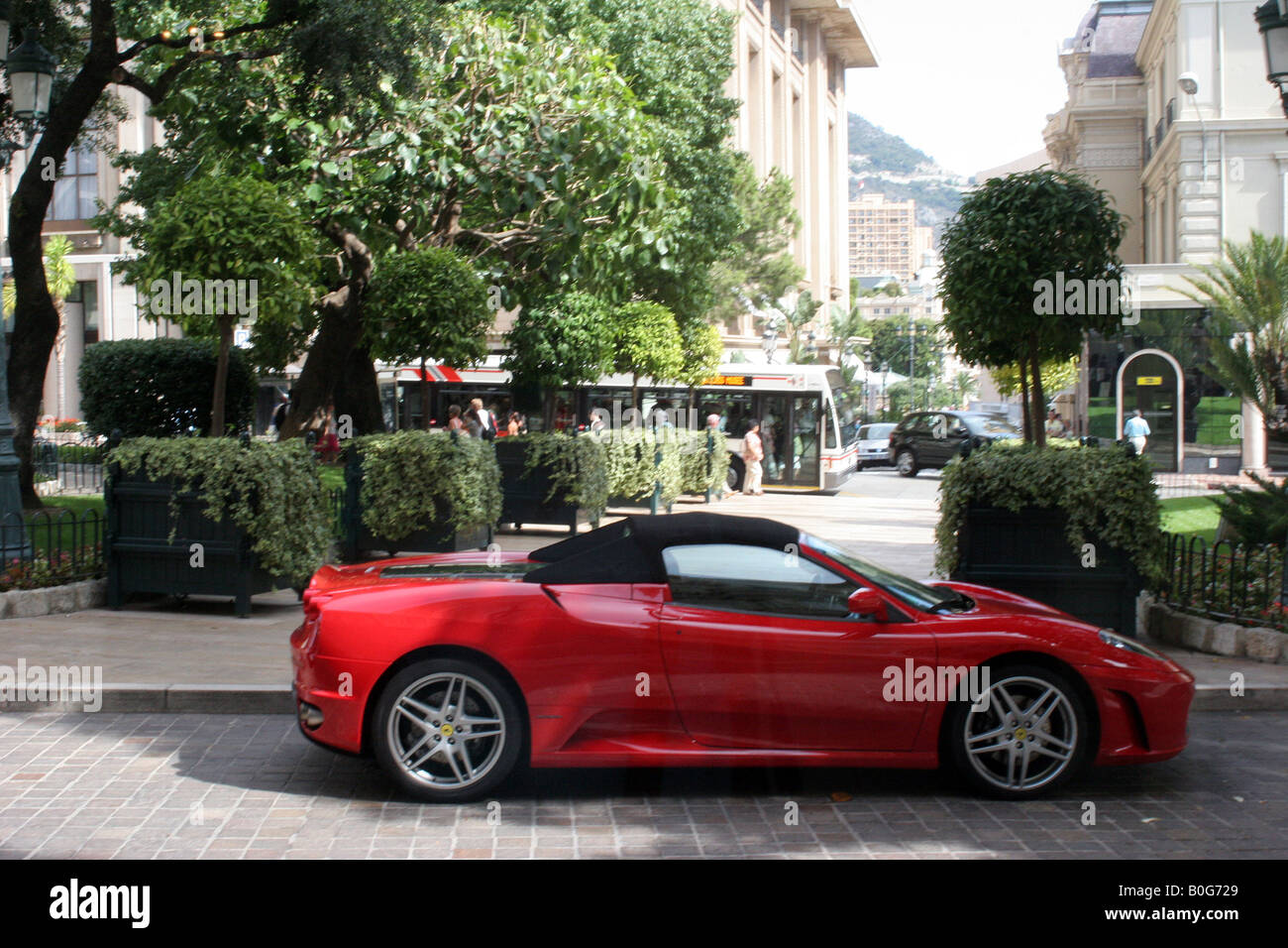 Outside outdoors parked black car hi-res stock photography and images ...