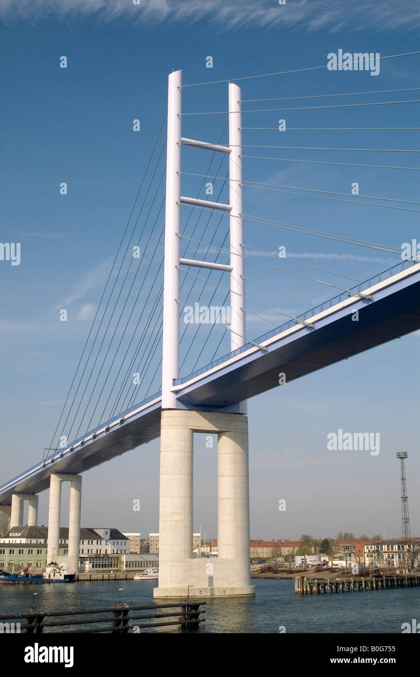Strelasund bridge, Stralsund, Germany Stock Photo - Alamy