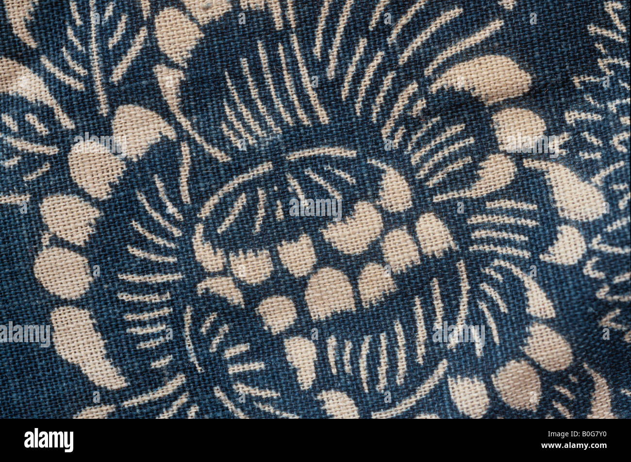Blue floral cloth hi-res stock photography and images - Alamy