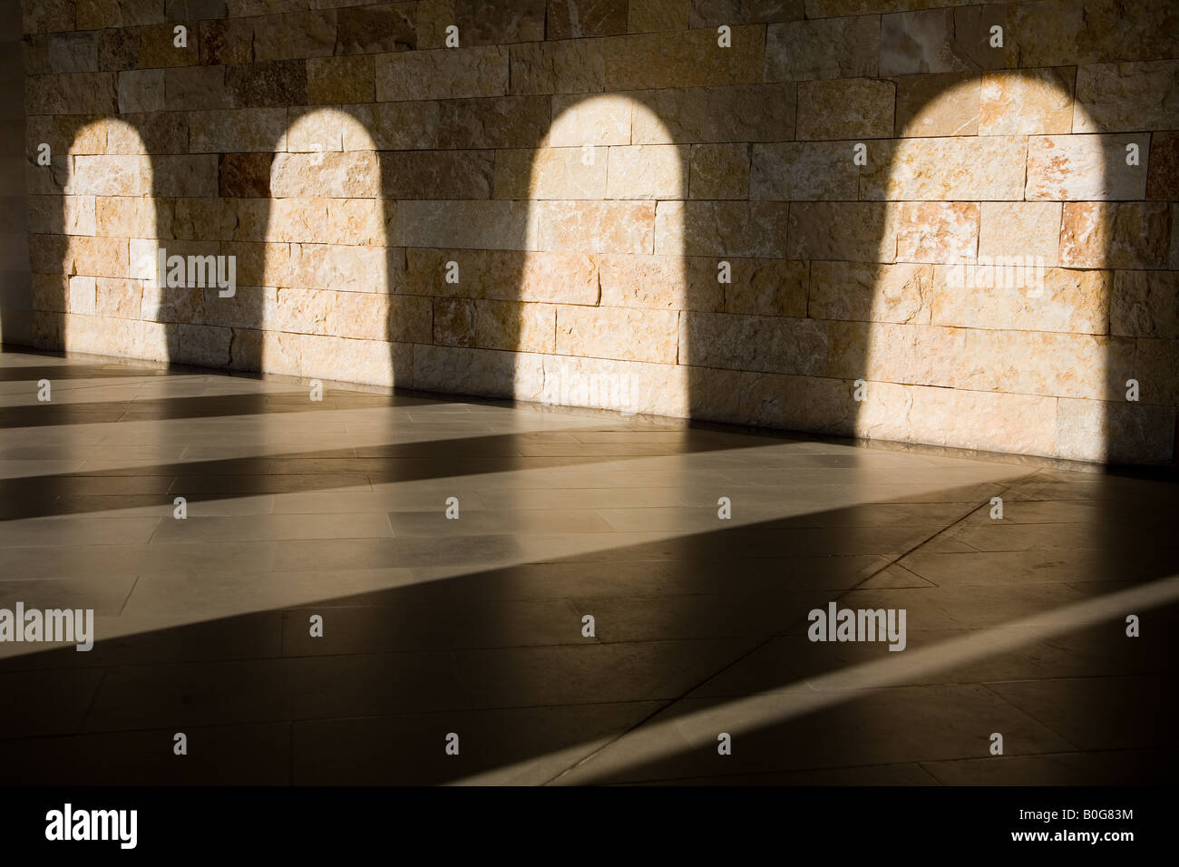 Stock Photo of Light and Shadow Arches Stock Photo - Alamy