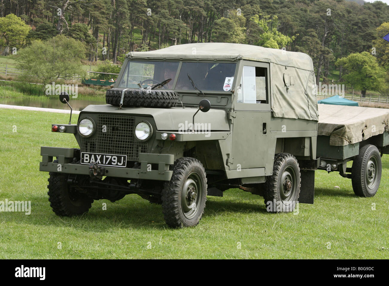 British military trailer hi-res stock photography and images - Alamy