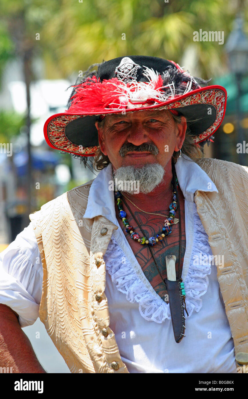 Key West pirate Stock Photo - Alamy