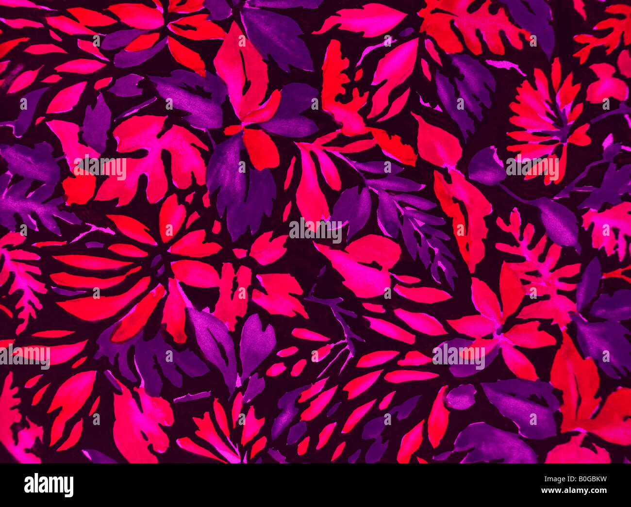 Hawaii purple an original design by Frank Kean (Dip Art Stock Photo - Alamy