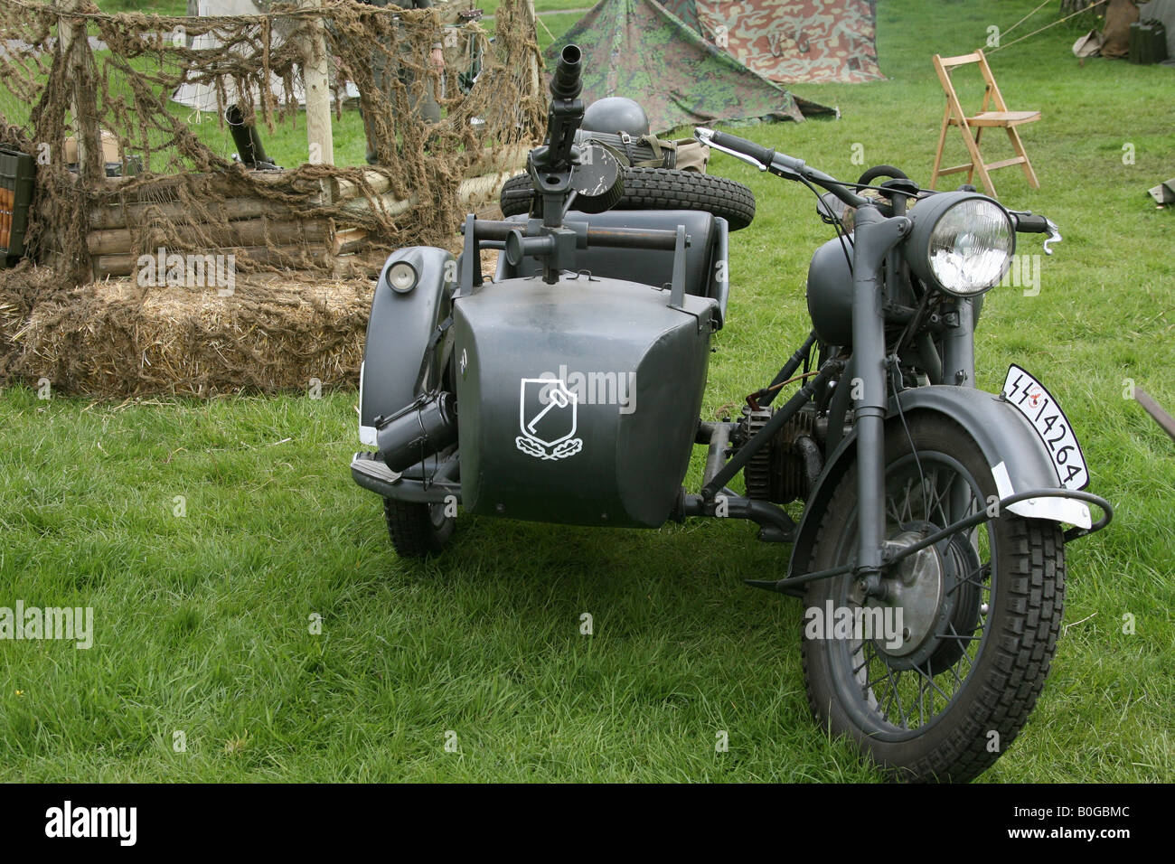 Motorcycle troops waffen ss hi-res stock photography and images - Alamy