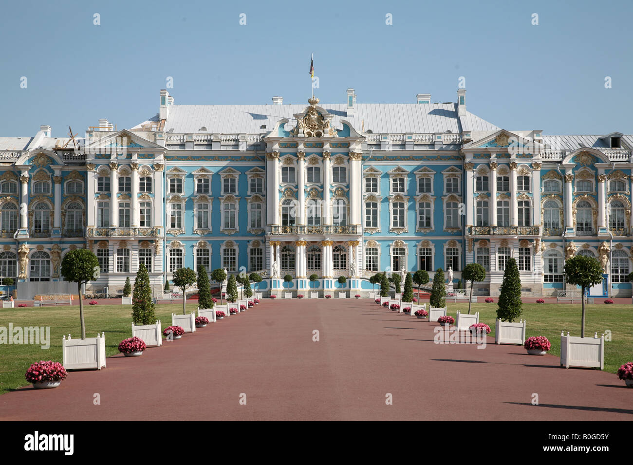 Rococo style in catherine palace hi-res stock photography and images ...