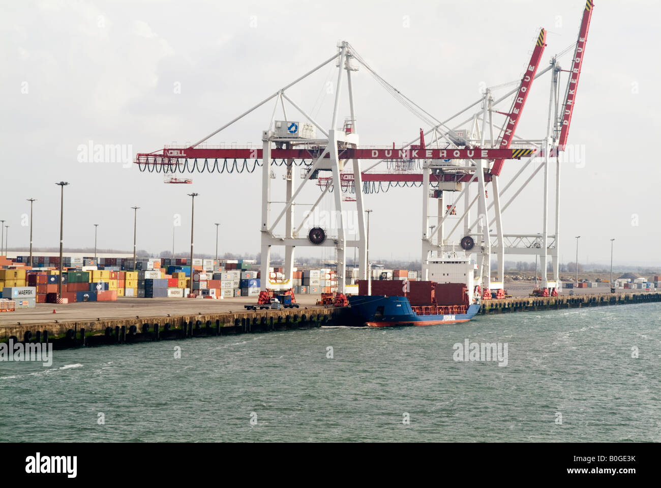 cargo ship shipping industry logisitics crane jib load unload loading ...