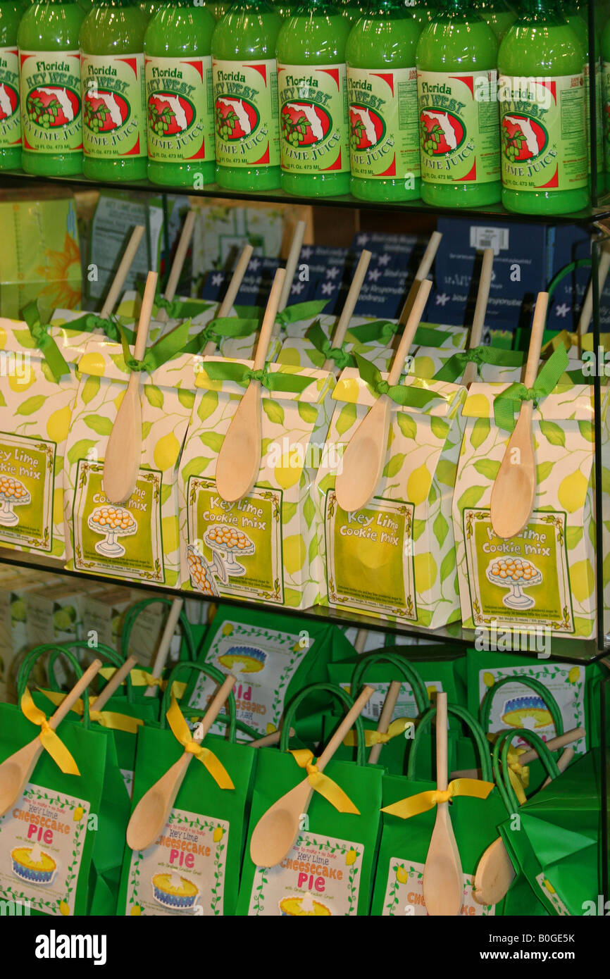 Key West lime products Stock Photo - Alamy