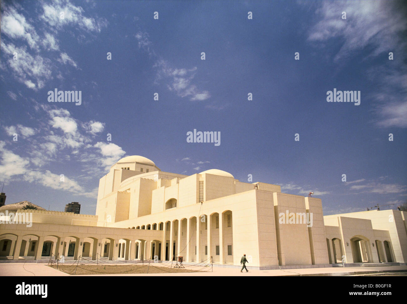 An exterior view of the new opera house, Cairo, Egypt Stock Photo - Alamy