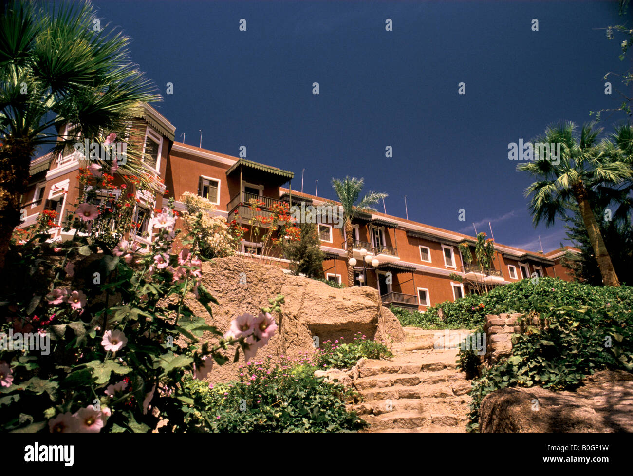 An exterior view of the Cataract Hotel, Aswan, Egypt Stock Photo - Alamy