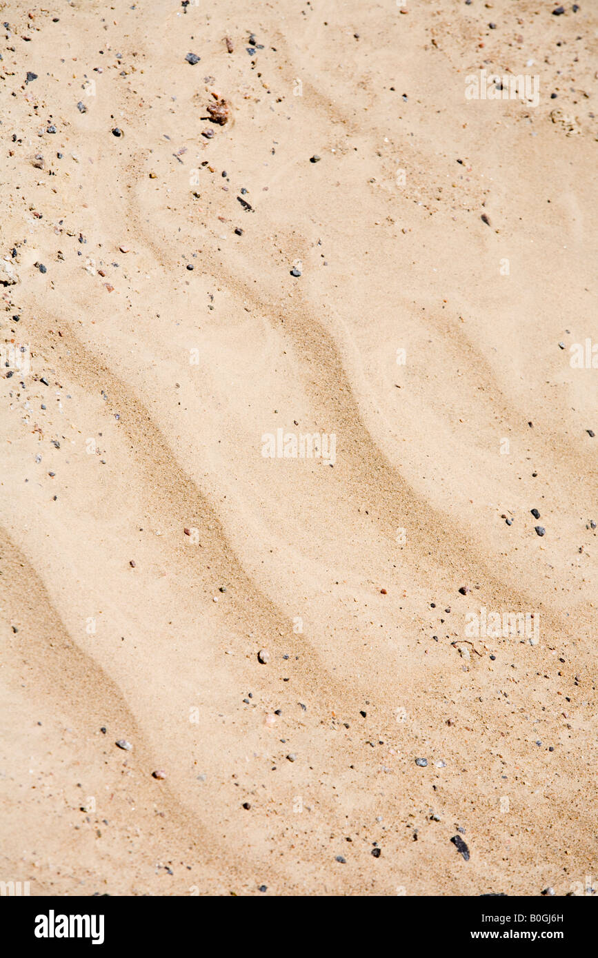 Sand with wave patterns made by wind Stock Photo - Alamy