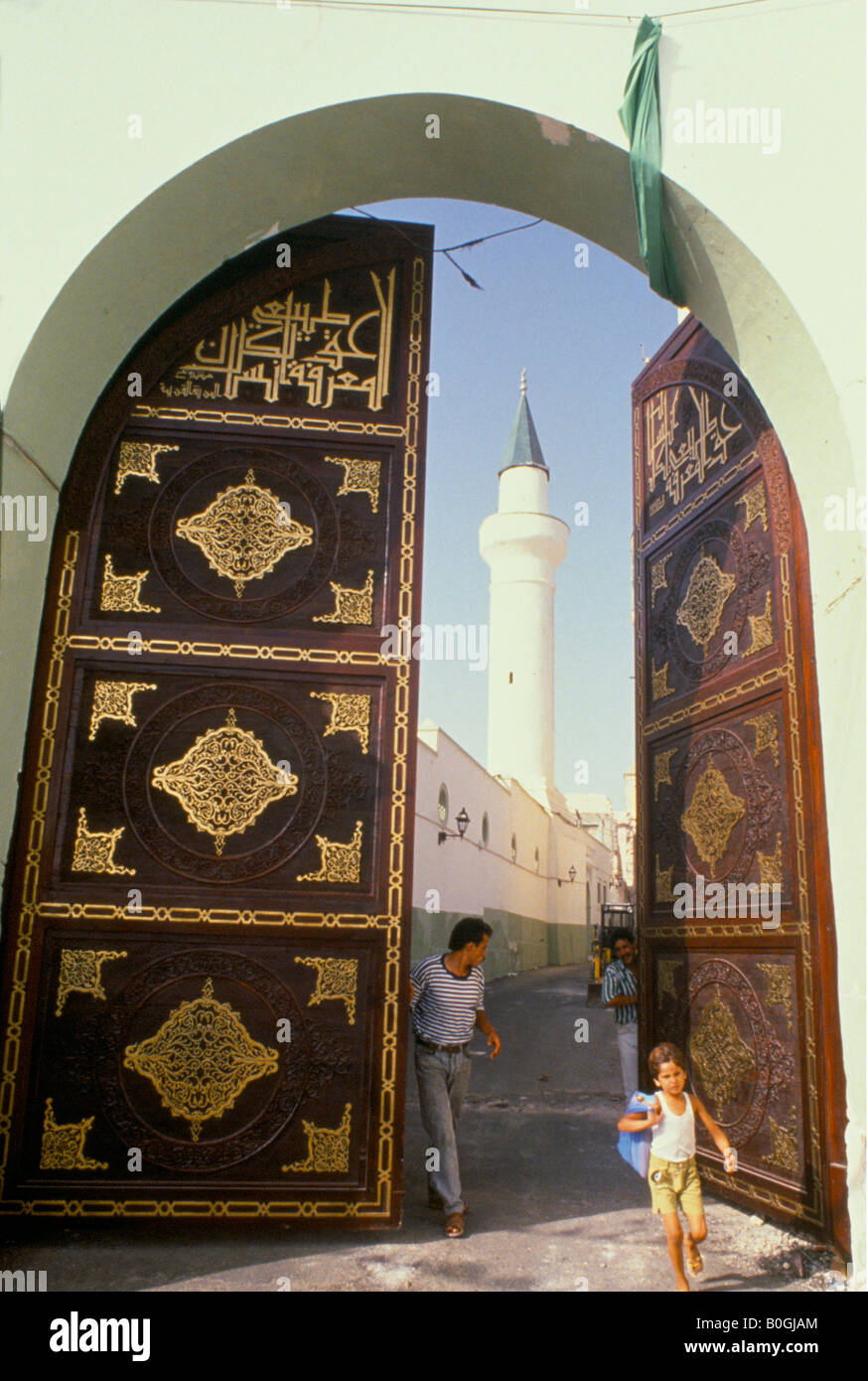The gate into the Old City, Tripoli, Libya Stock Photo - Alamy