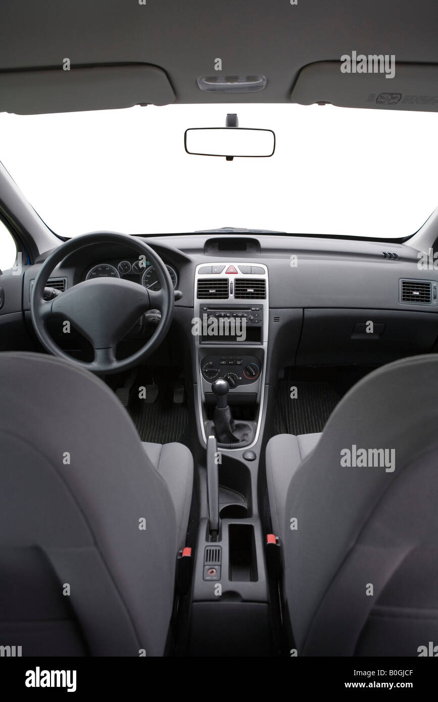 Interior view of a car Stock Photo - Alamy