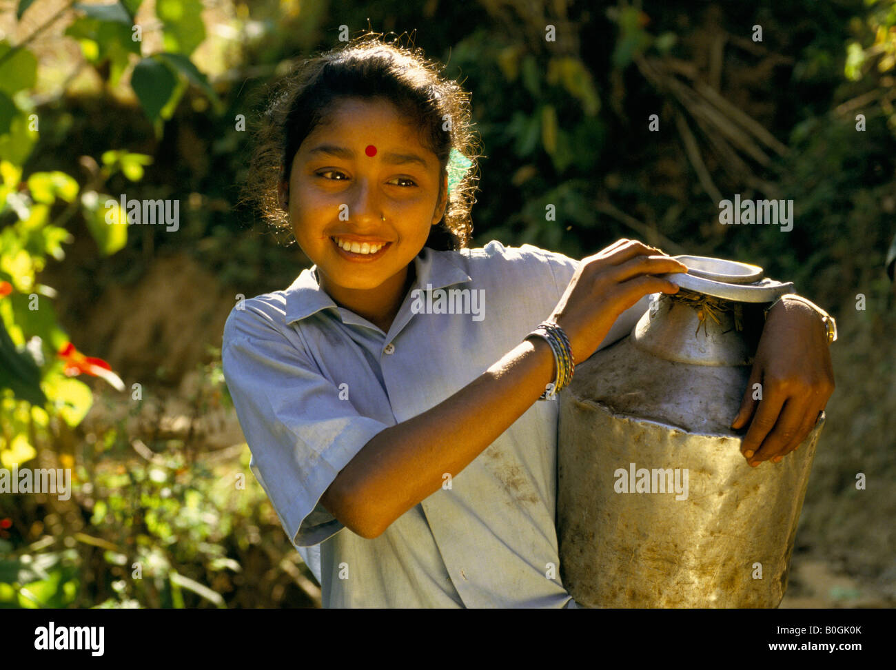 Bindi hindu nepal hi-res stock photography and images - Alamy