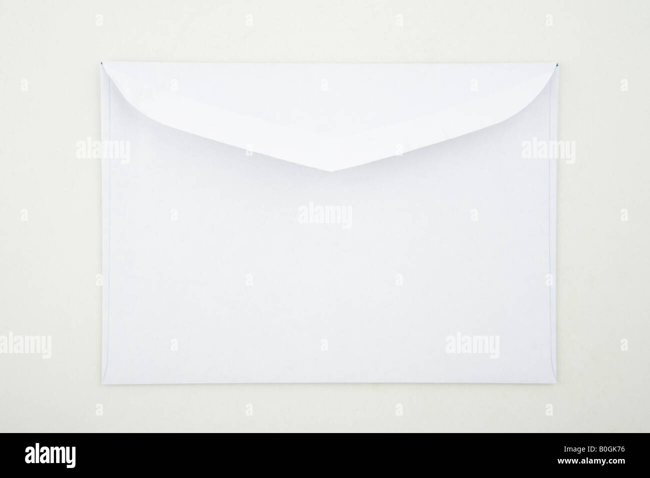 Open white envelope Stock Photo - Alamy