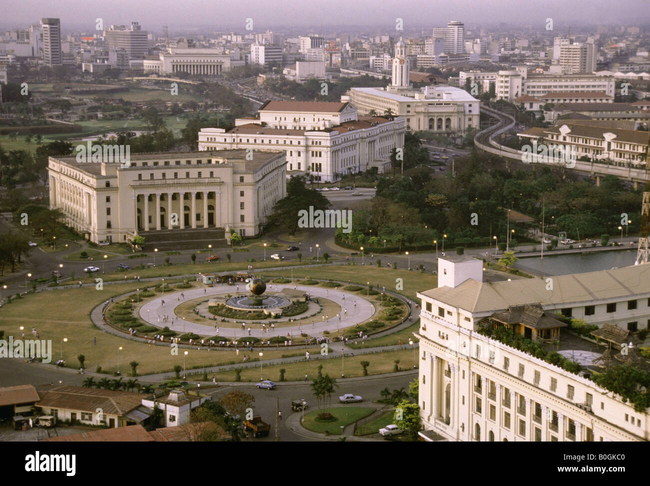 Agrifina Circle in Rizal Park, Manila, Philippines Stock Photo - Alamy