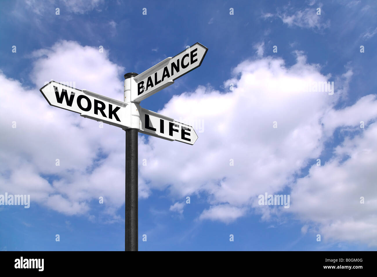 Work life balance sign hi-res stock photography and images - Alamy