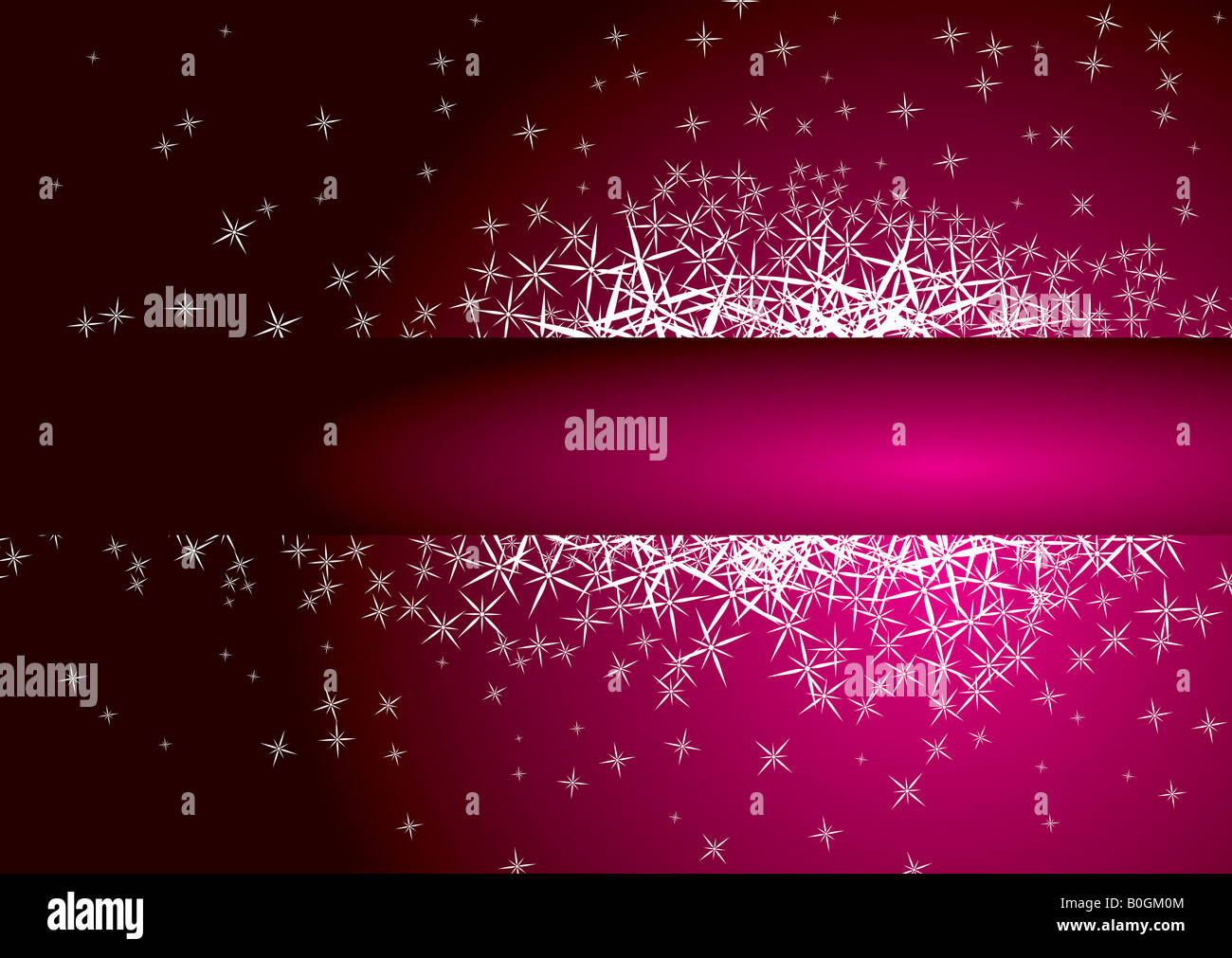 dream like abstract background in magenta with star sparkles Stock ...