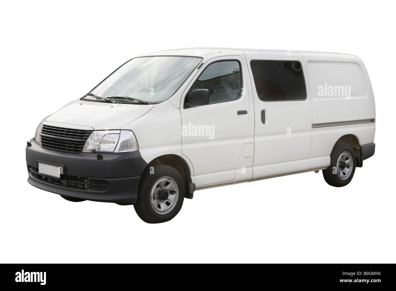 Van over white background Stock Photo - Alamy
