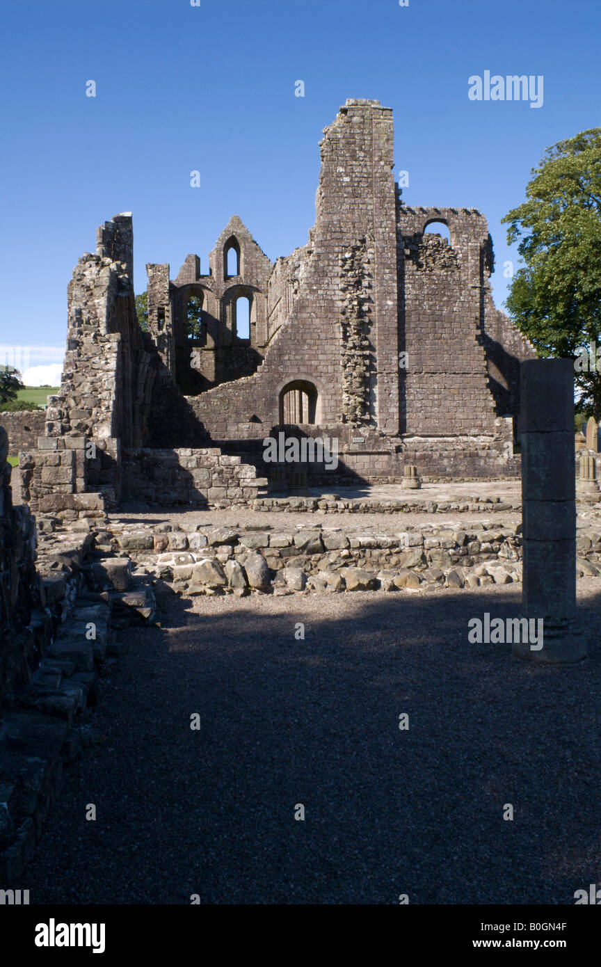 Dundrennan Abbey, Kirkcudbrightshire, South West Scotland Stock Photo ...