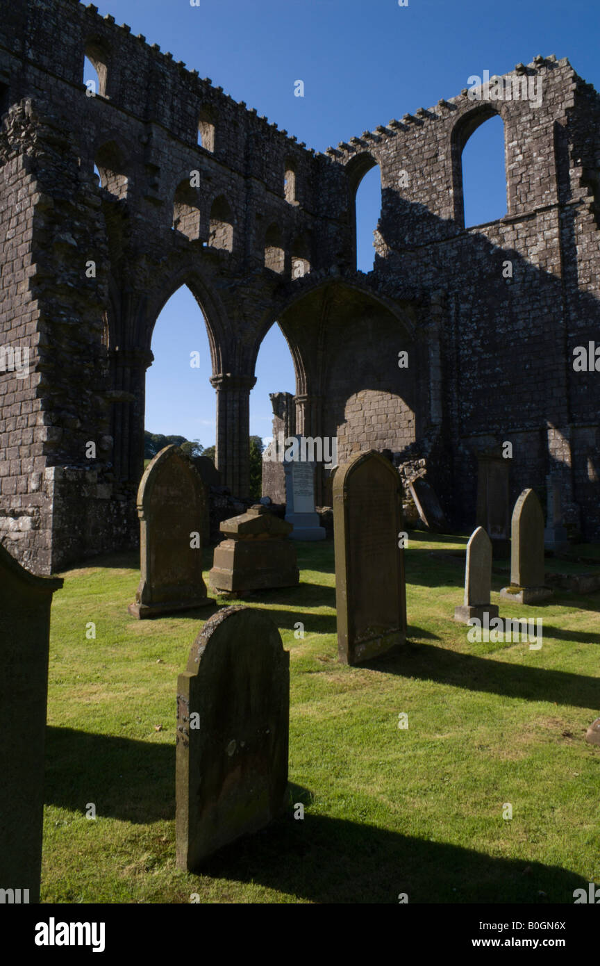 Dundrennan Abbey, Kirkcudbrightshire, South West Scotland Stock Photo ...