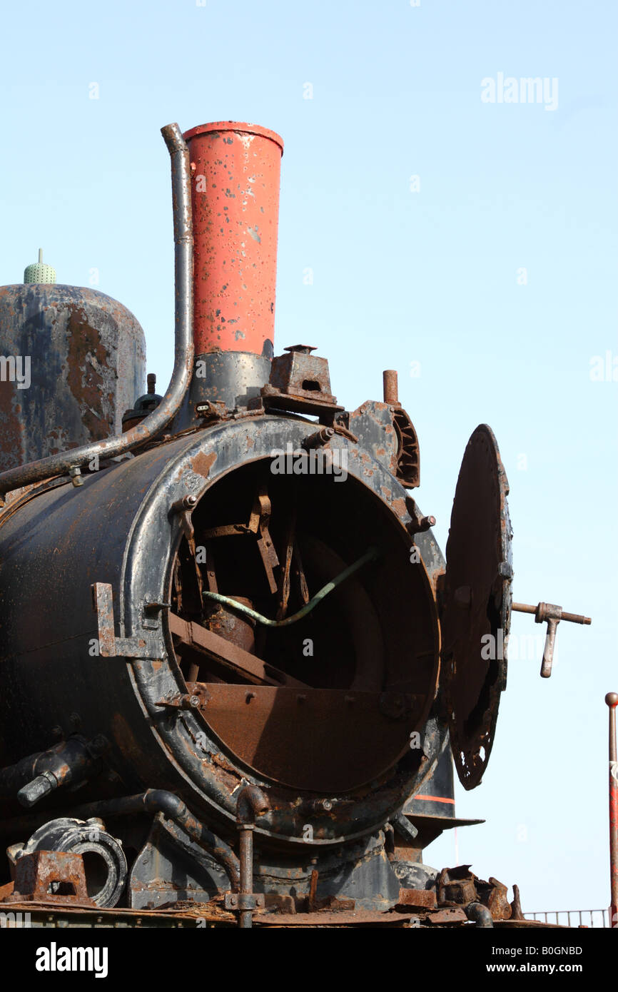 an old abandoned rusty train Stock Photo - Alamy