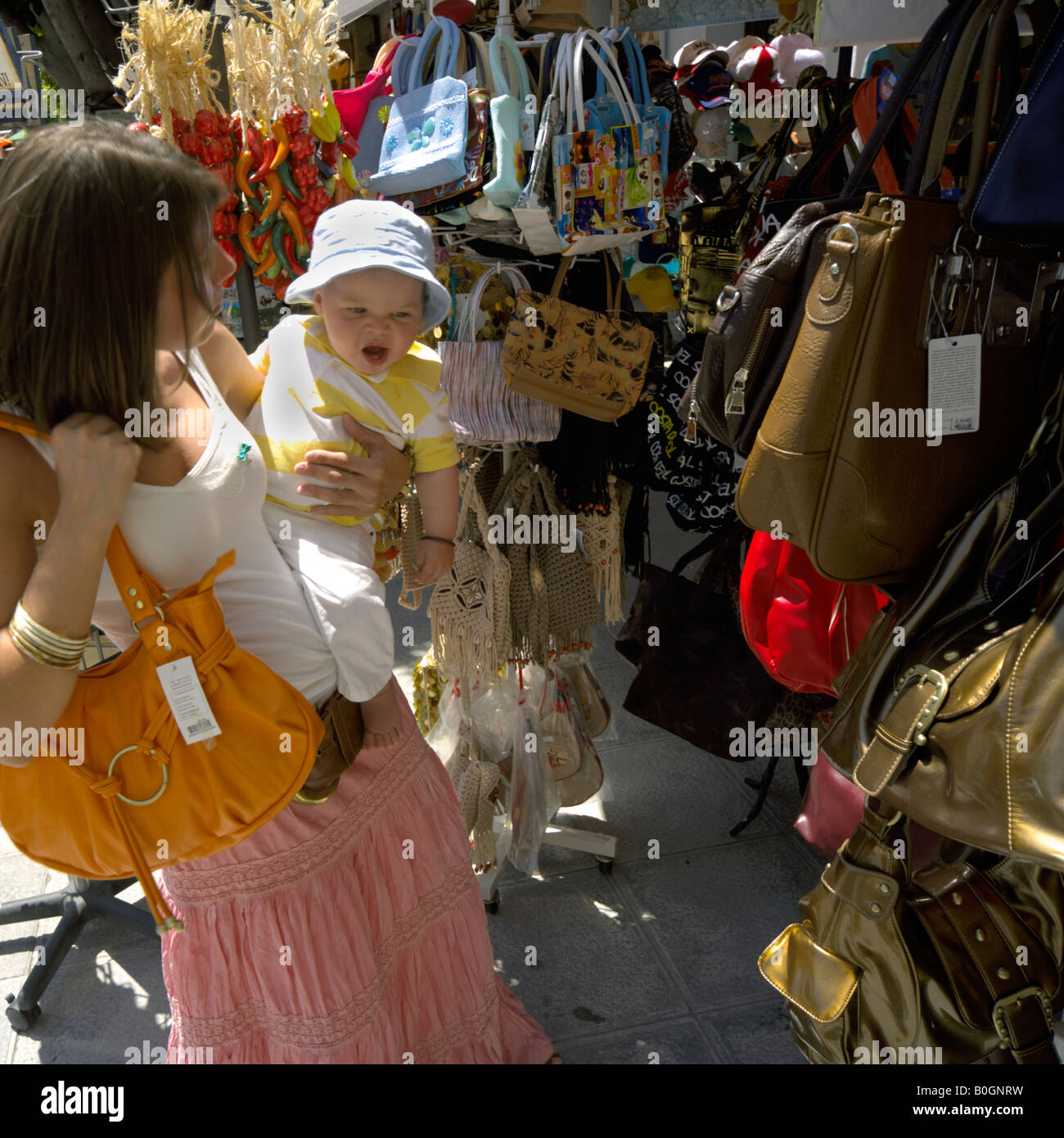 Spain handbags hi-res stock photography and images - Alamy