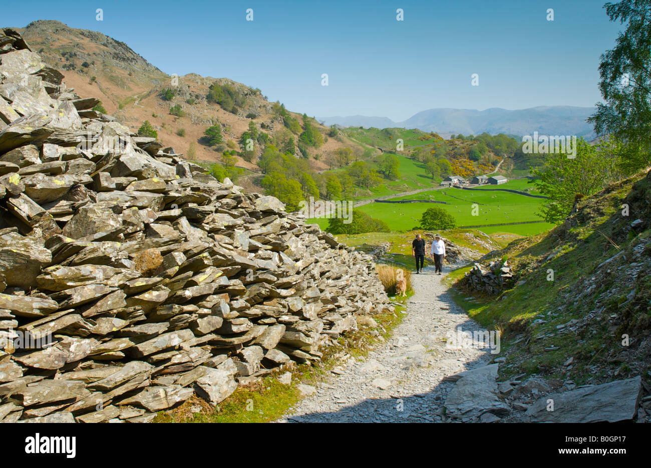 Cumbria slate quarry hi-res stock photography and images - Alamy