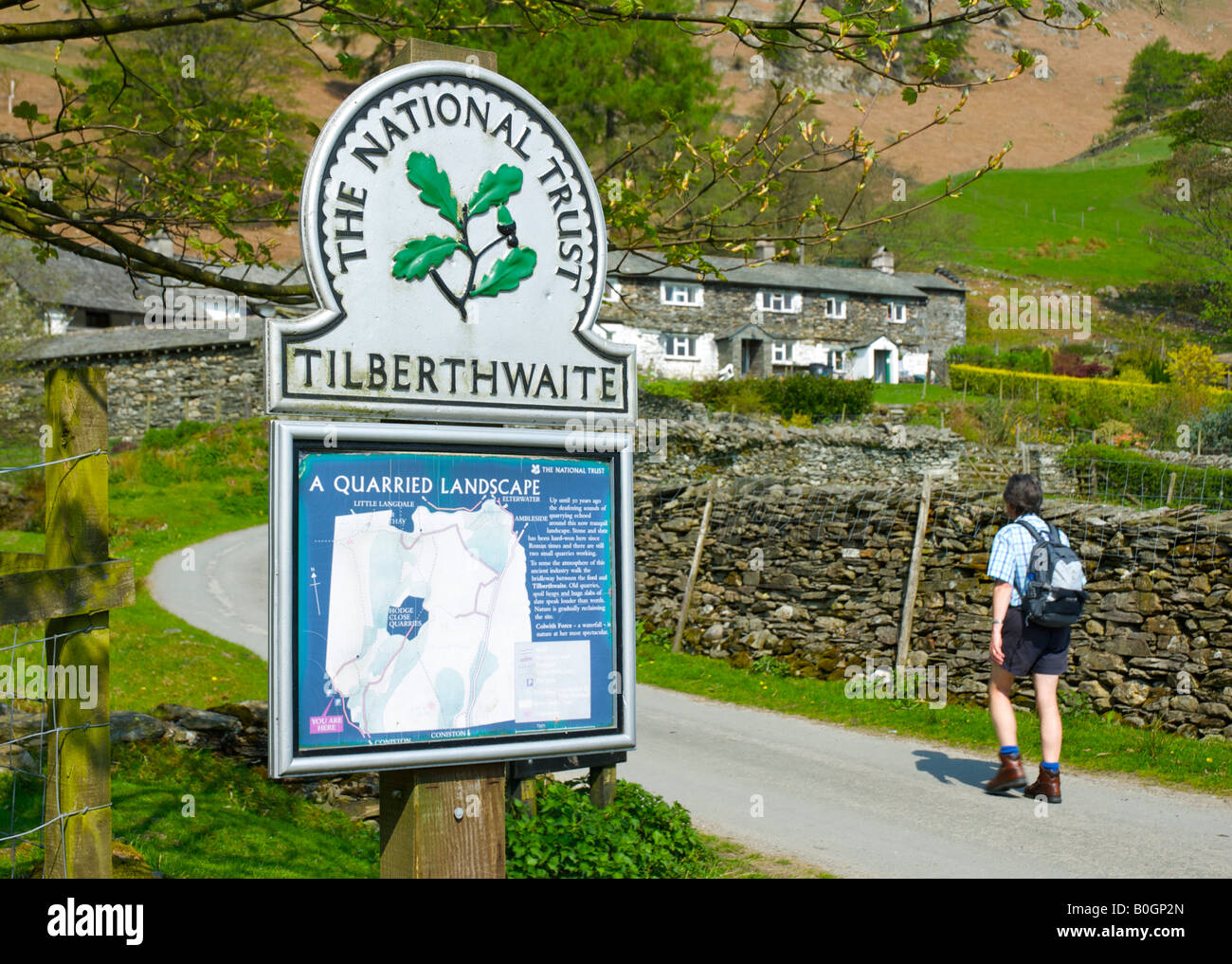 Uk walker sign hi-res stock photography and images - Alamy