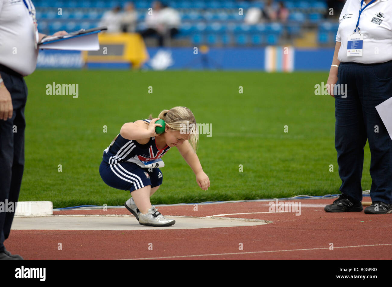 Shotputter hi-res stock photography and images - Alamy