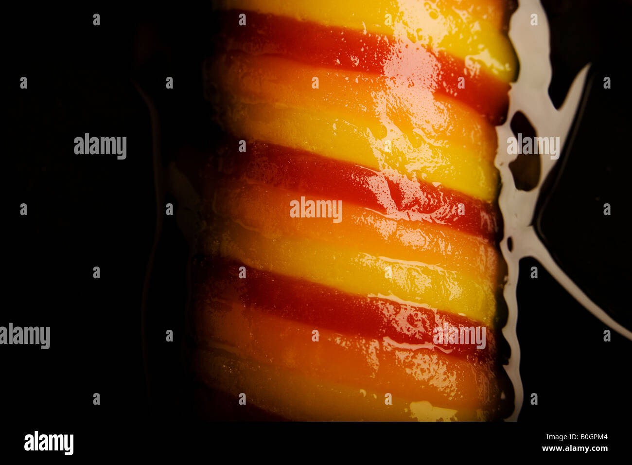 Frozen ice pops melting Stock Photo - Alamy