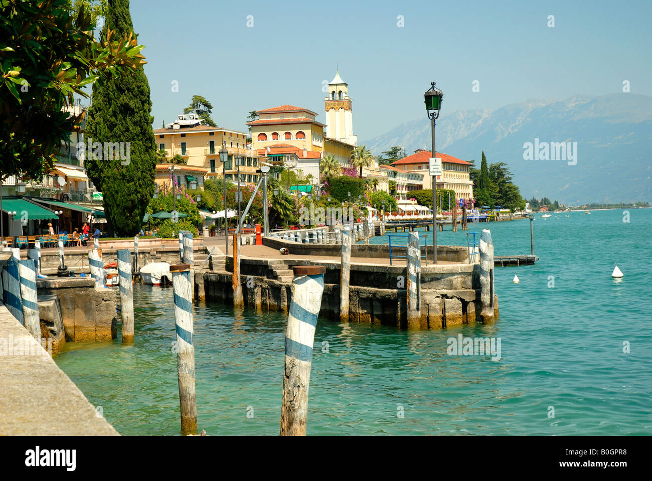 Gardone Riviera on Lake Garda Stock Photo - Alamy