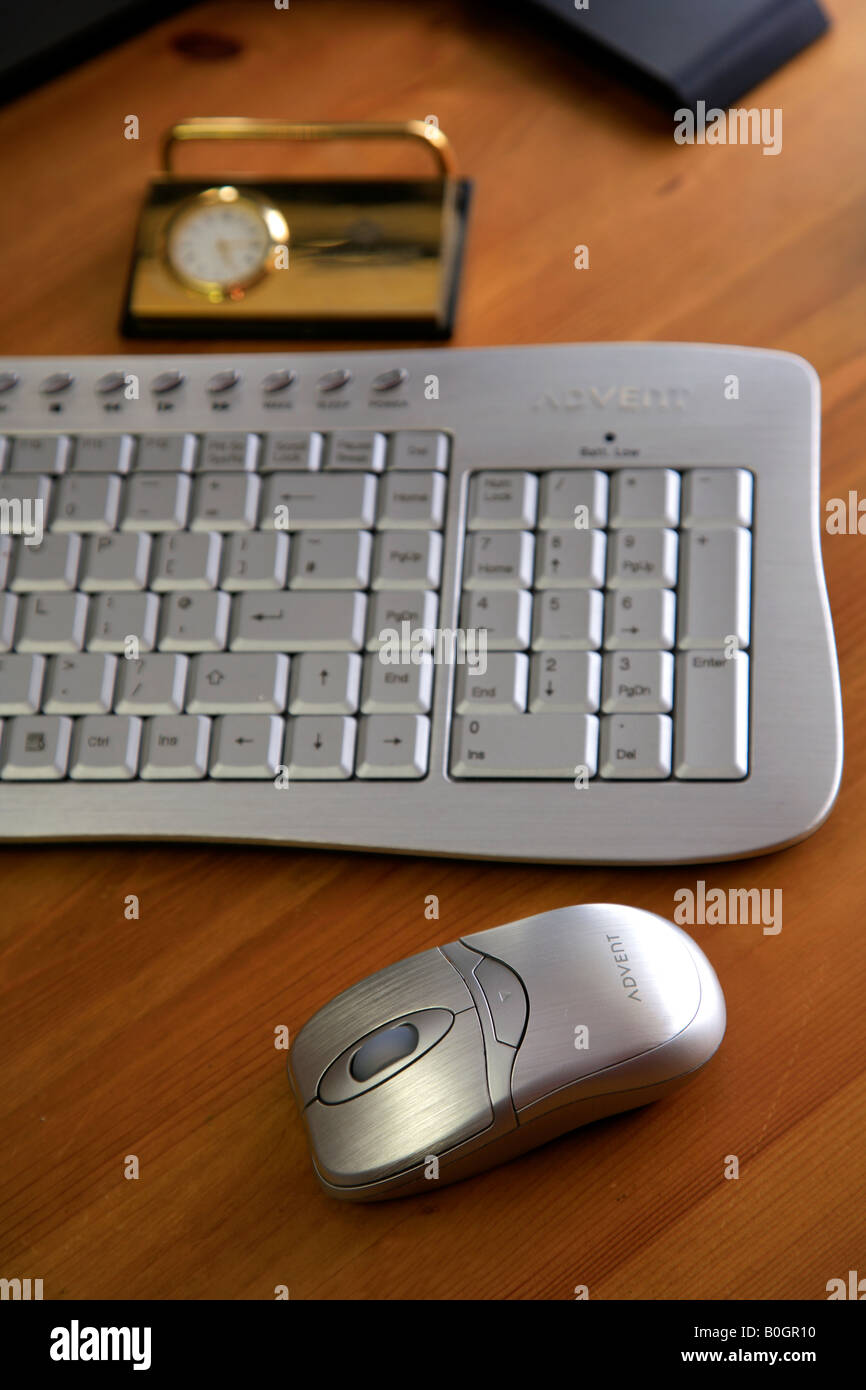 Computer Mouse and Keyboard Office environment Stock Photo - Alamy